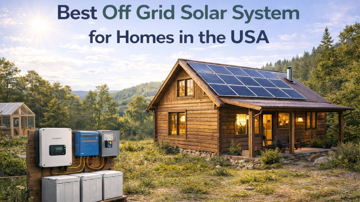 Best Off-Grid Solar System for Homes in the USA – ROCKSOLAR