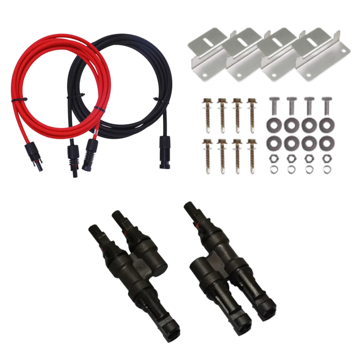 Solar Kit Accessories | Mounting Hardware, Cables, and Connectors ...