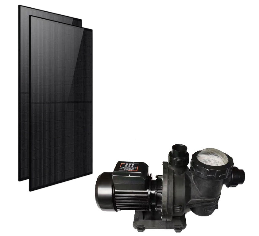 1.07HP Solar Swimming Pool Pump Kit | Solar Pool Filter Pump – ROCKSOLAR