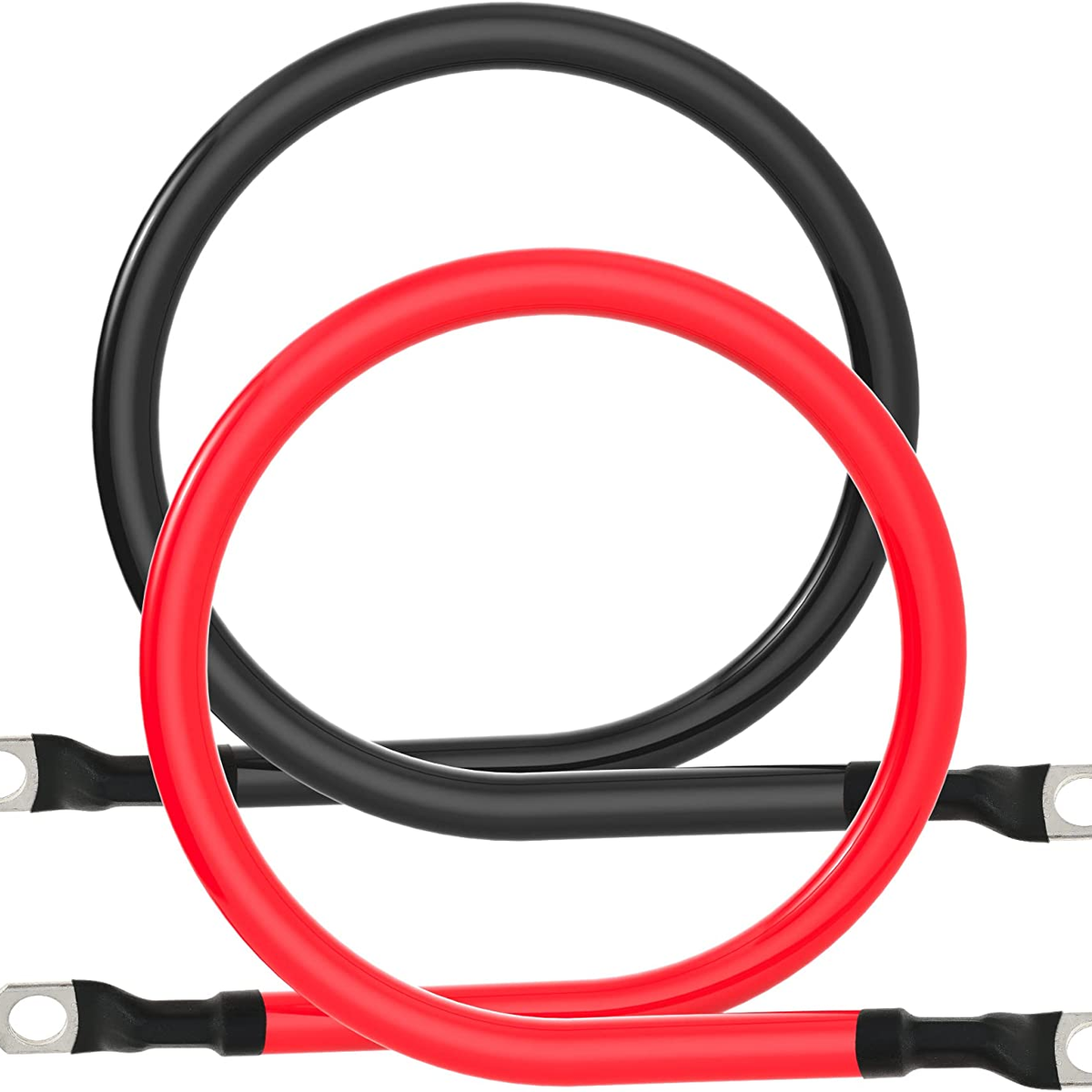 Rocksolar 12-inch 3AWG Battery Interconnect Cable Set – ROCKSOLAR